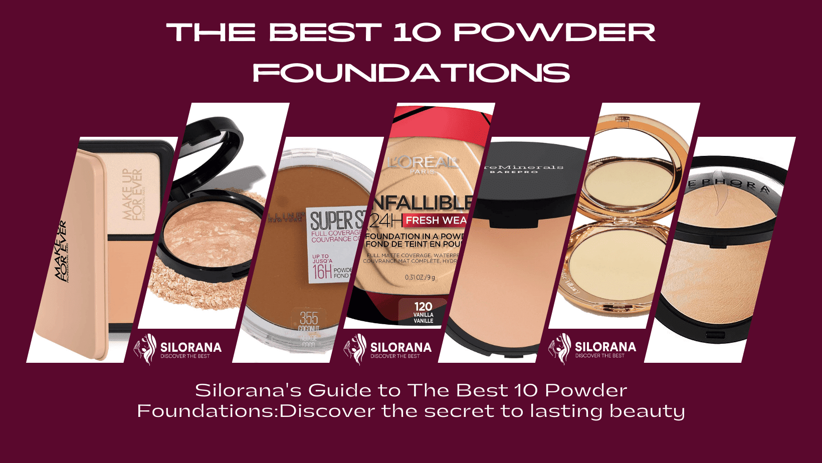 The Best 10 Powder Foundation For Natural-Finish| SILORANA